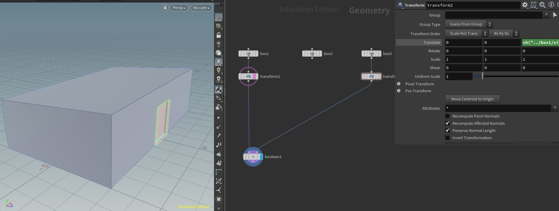 Houdini – Cabin Model | Kamil Fauzi