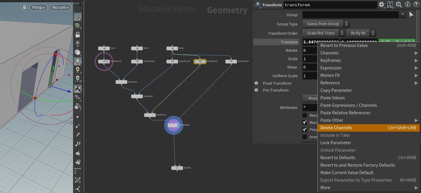 Houdini – Cabin Model | Kamil Fauzi