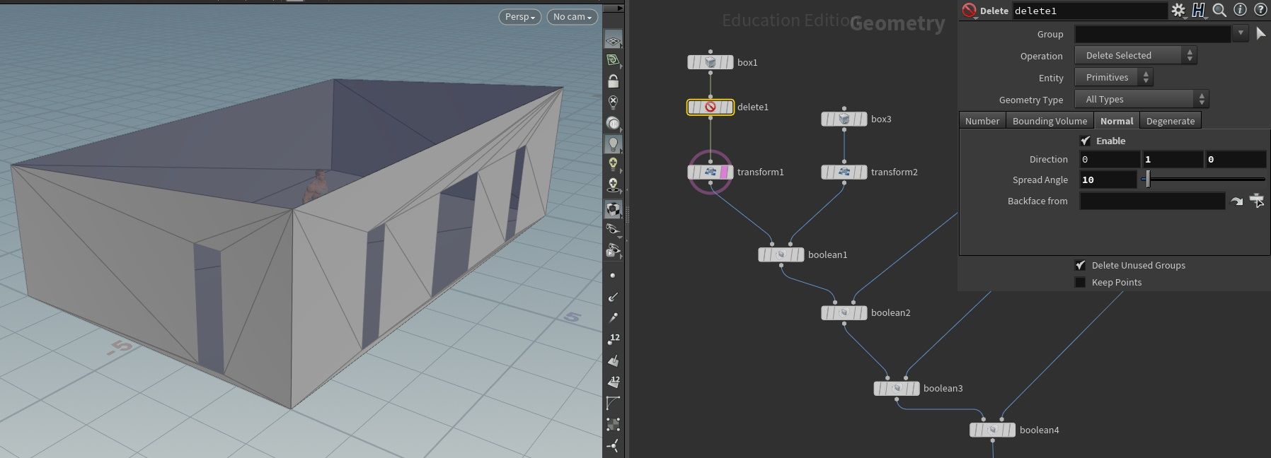 Houdini – Cabin Model | Kamil Fauzi